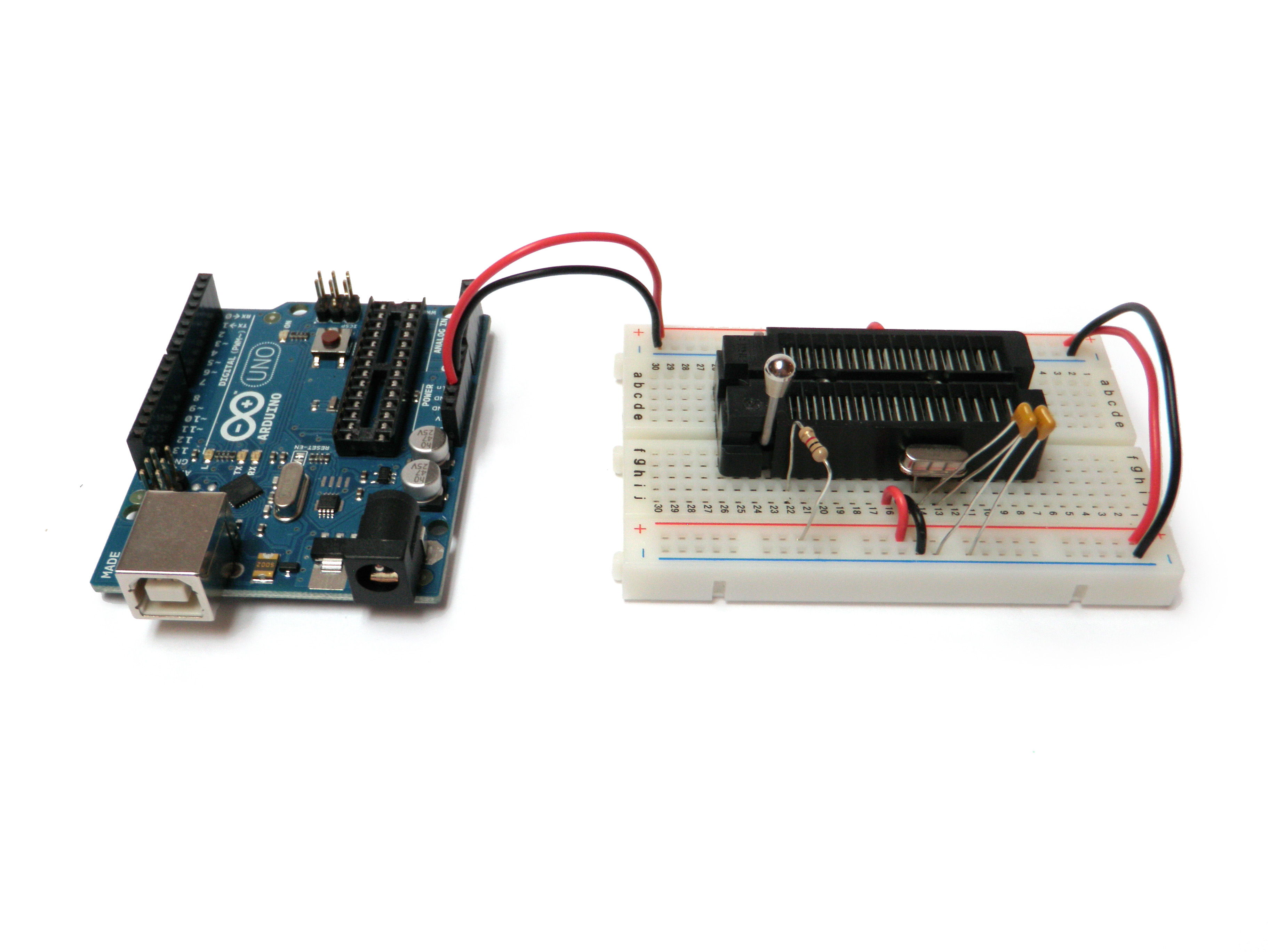 Bootload An Arduino With A Zif Socket Trybotics