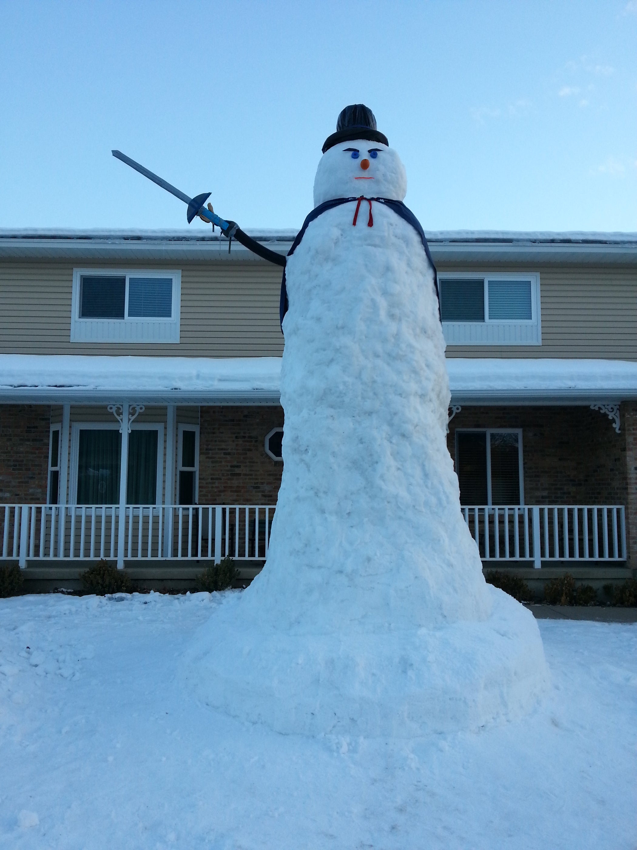 Giant Snowman : 4 Steps - Instructables