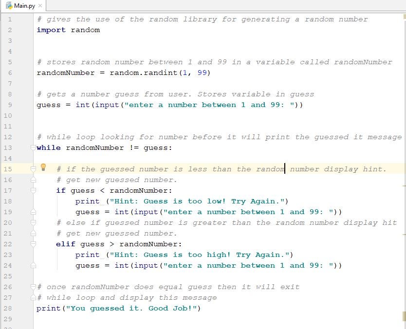 Simple Python Number Guessing Game: 11 Steps