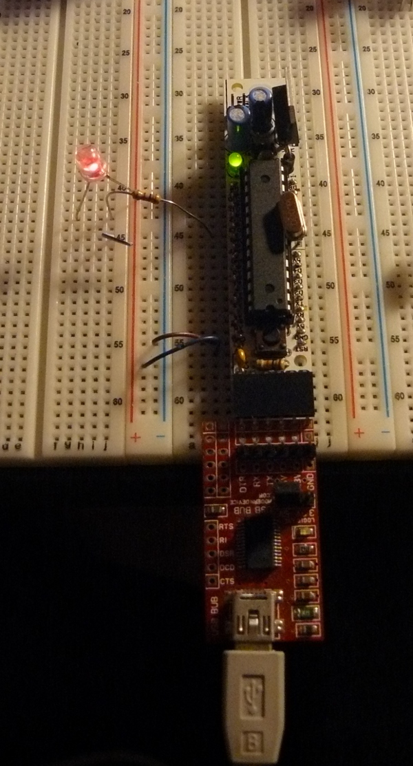 How to Program a AVR (arduino) With Another Arduino | Trybotics