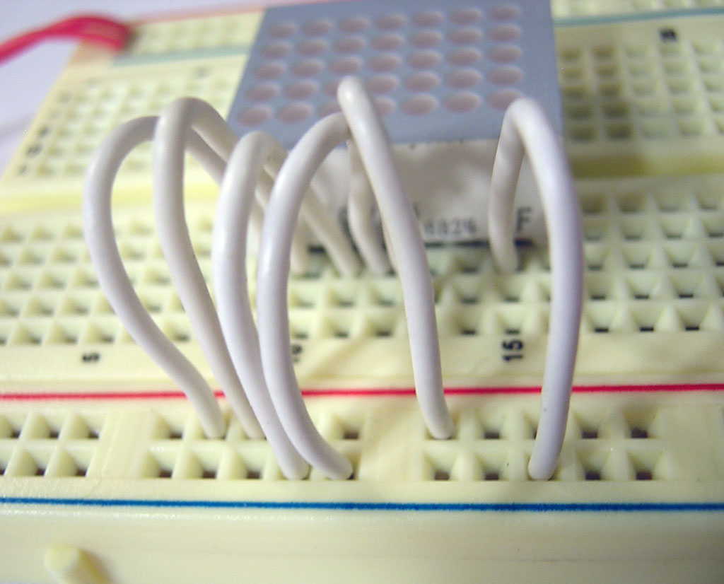 Using A Dot Matrix Led With An Arduino And Shift Register Trybotics