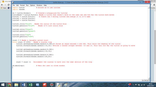 Python Modelling of the Random Walk - Instructables