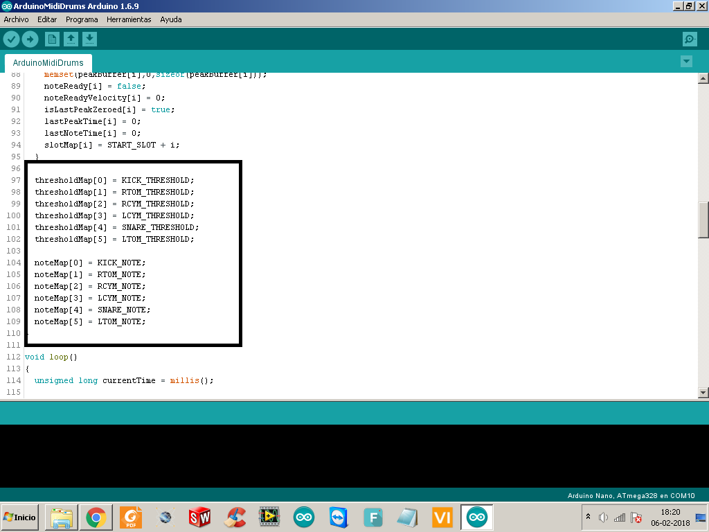 Arduino MIDI Drums (Wii Band Hero)+DAW+VST | Trybotics
