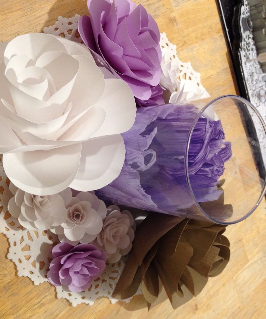 Cardstock Paper Flowers 5 Steps with Pictures Cardstock Paper Flowers 5 Steps with Pictures