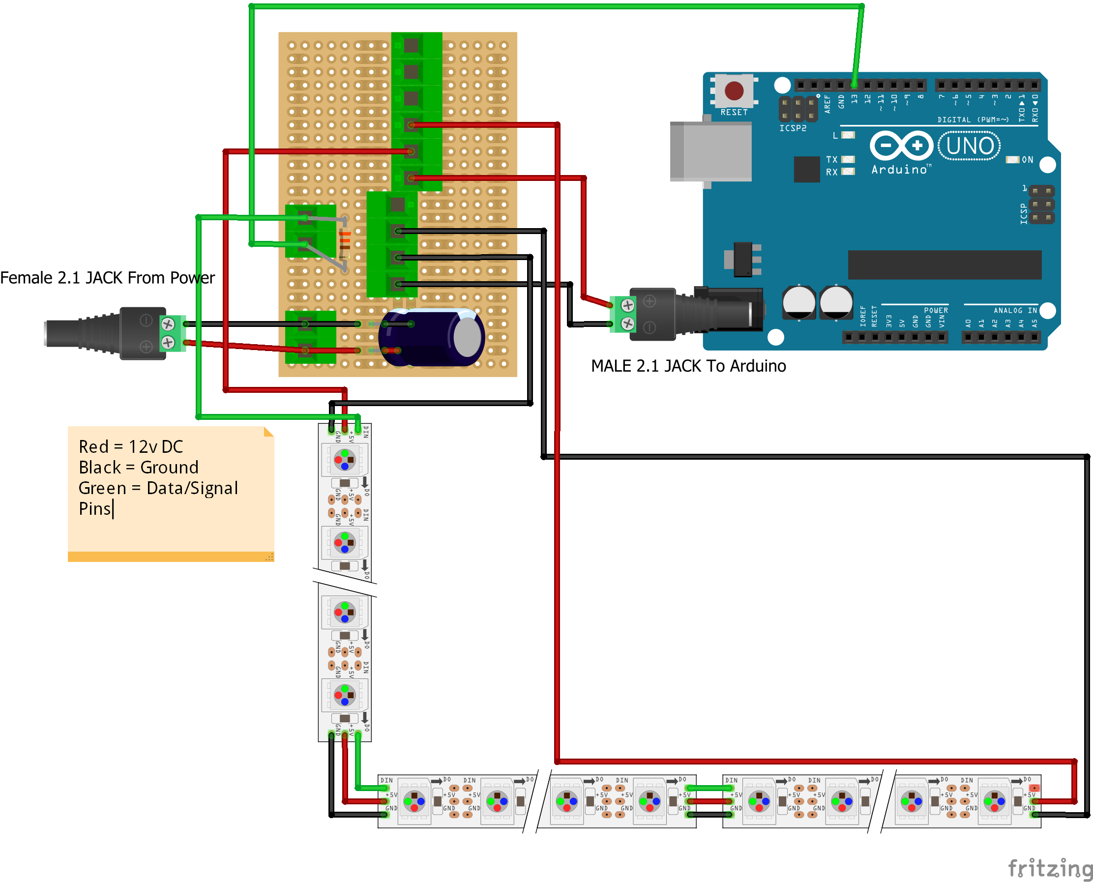 Shelf Accent Lighting With Arduino, Smartthings and LED Strips | Trybotics