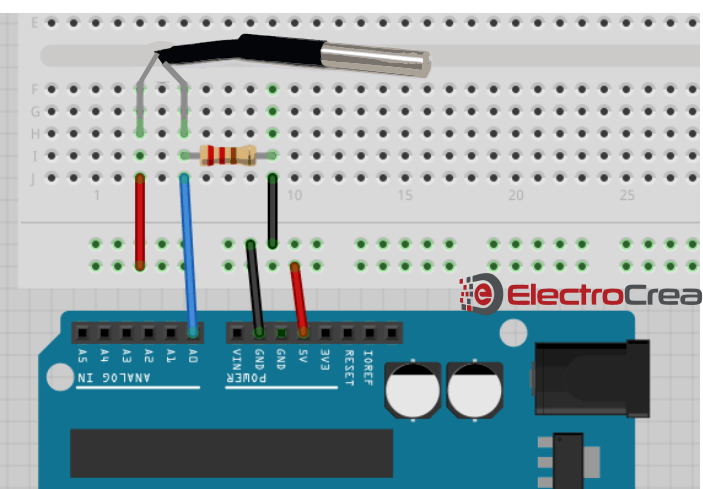 Temperatura Con Termistor Ntc 10k Y Arduino Trybotics