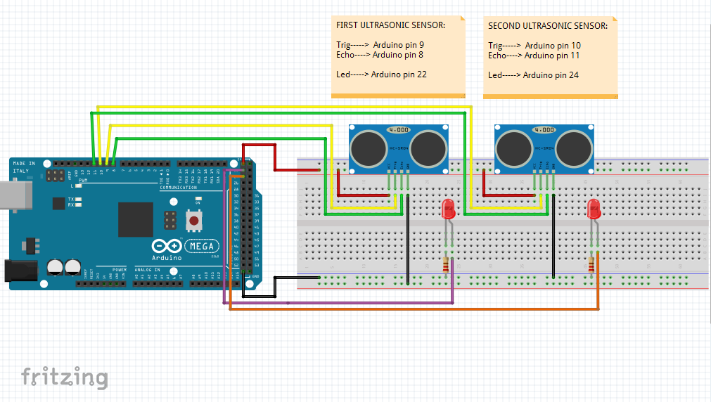 Ultrasonic Sensor HC-SR04 (Arduino Project) | Trybotics