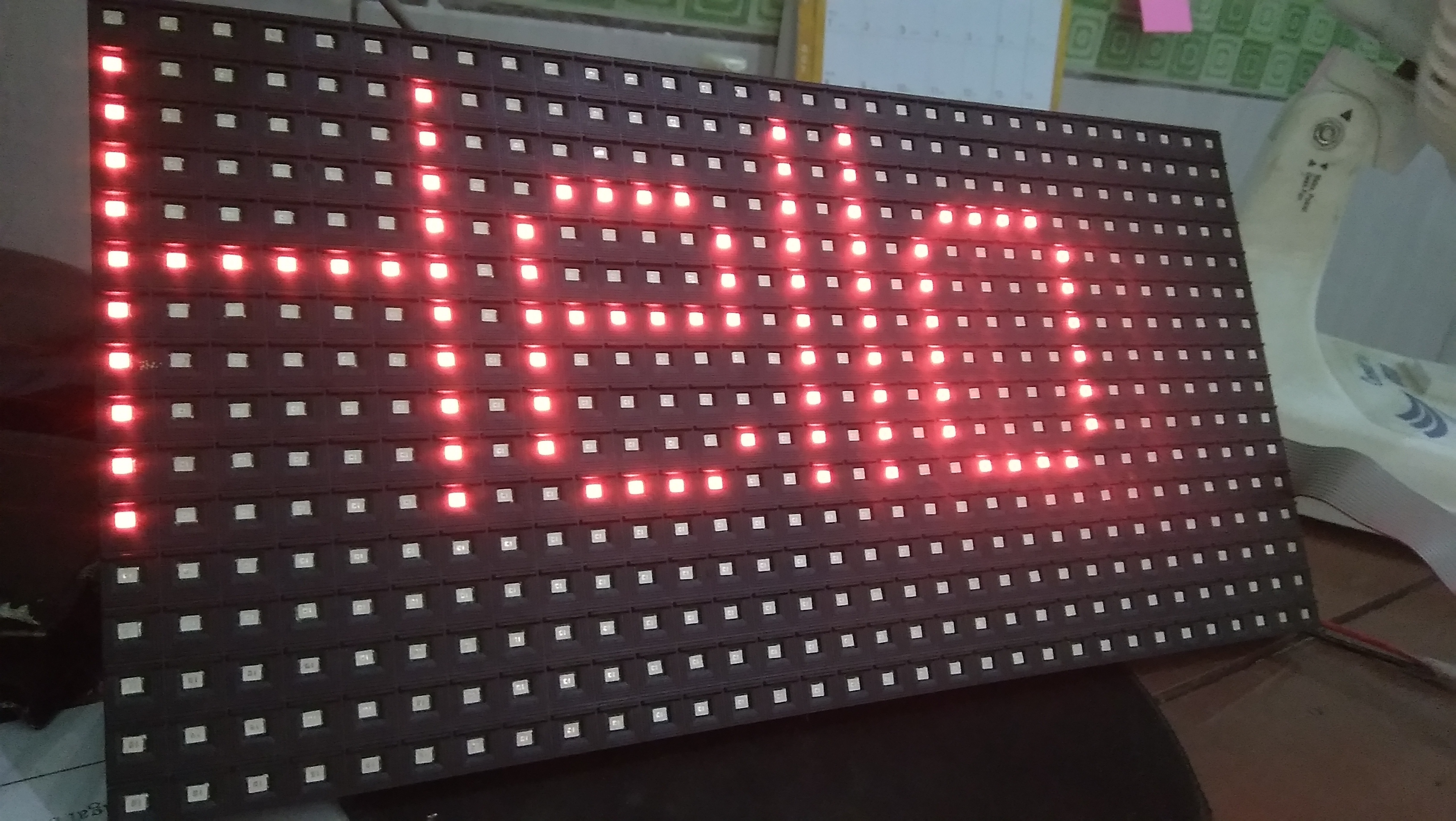 P10 Led Dmd Using Arduino Nano V3 Trybotics 7746