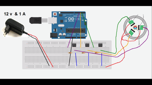 Drive CD-ROM Brushless Motor With Arduino + 3 Mosfet Transistors : 4 Steps - Instructables