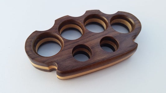 Wooden Knuckle Dusters 17 Steps With Pictures Instructables 