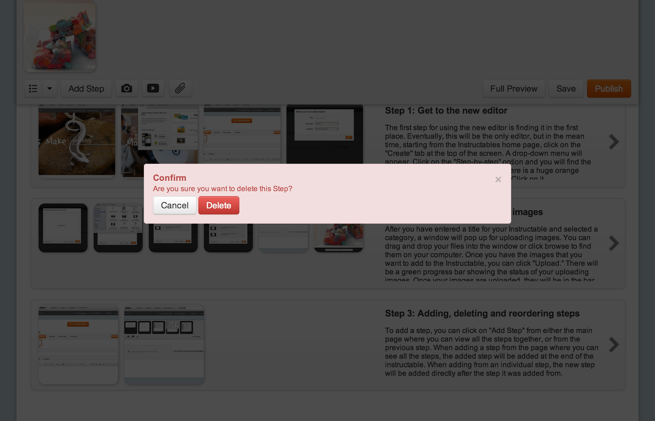 How to Make an Instructable Using the New Editor | Trybotics