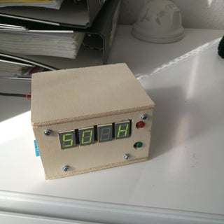 4-digit 7-segment Led Clock With Manual Adjust & Alarm, Thermometer ...