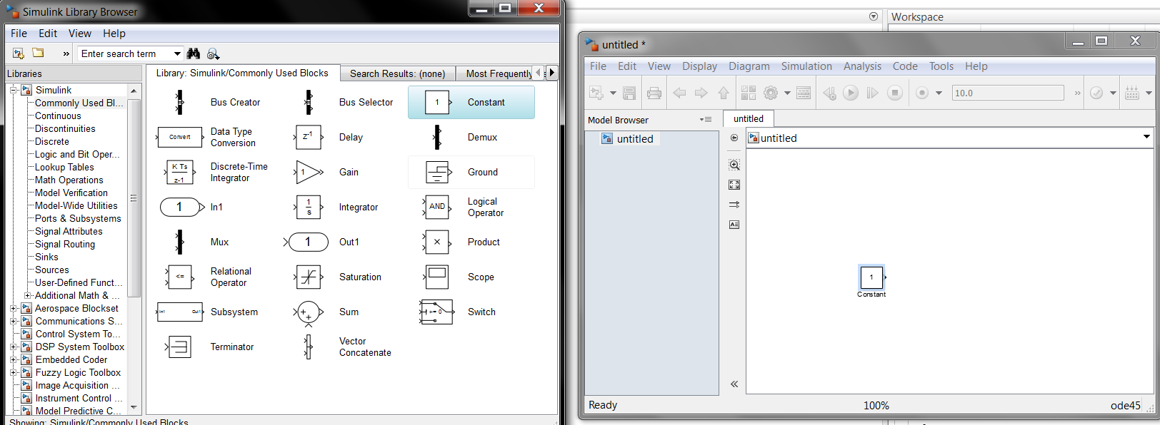 Introduction to Using Simulink in MatLab | Trybotics