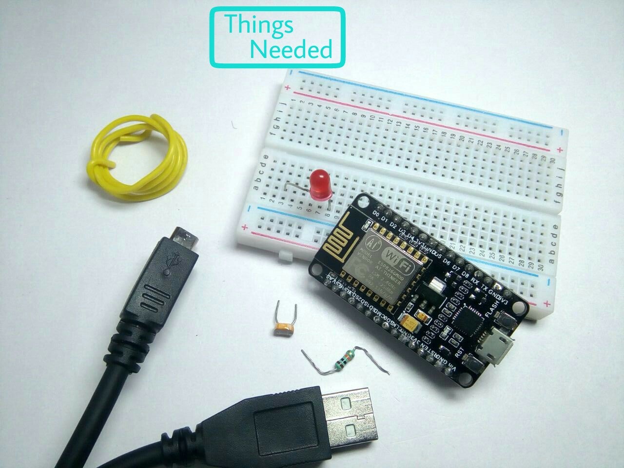Auto-LED Using LDR With NodeMCU | Trybotics