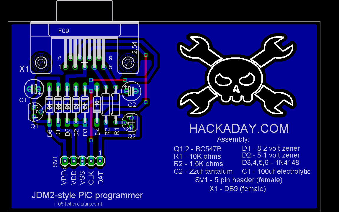 Business Card PIC Programmer | Trybotics