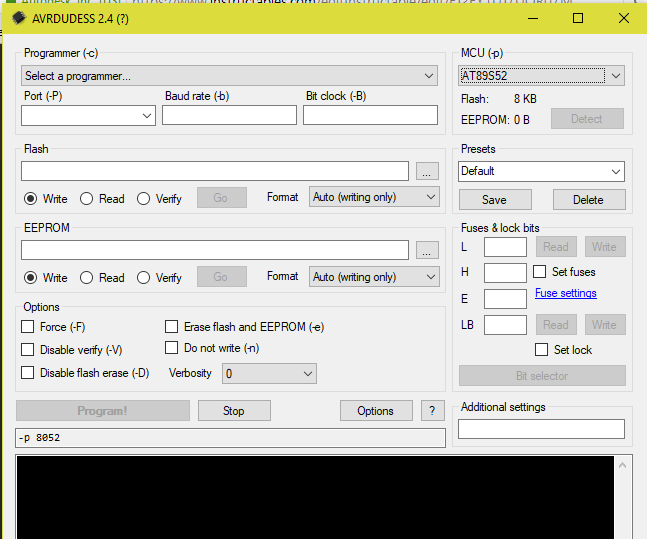 Programming At89s52 Using Usbasp Isp Programmer 4 Steps Instructables 