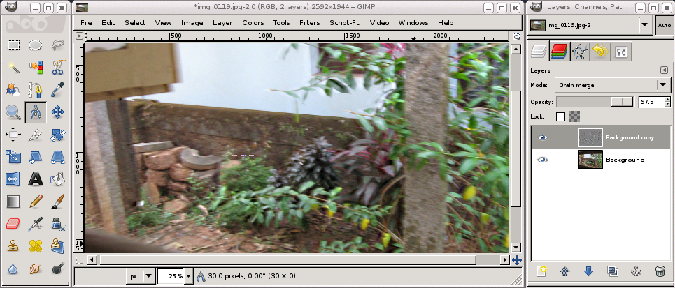 Reduce Motion Blur Using The Gimp Trybotics