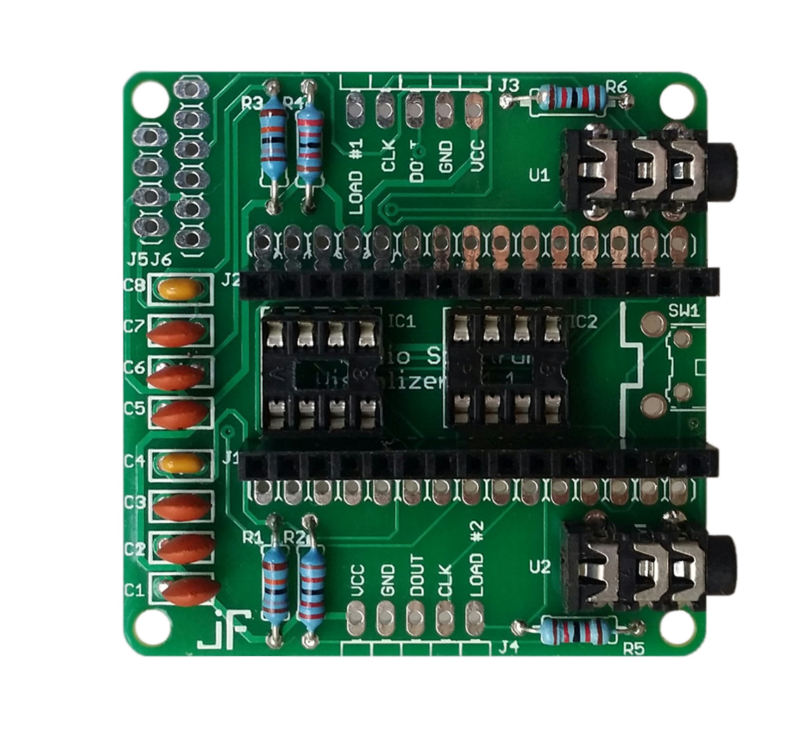 jolliFactory: Arduino Based Mini Audio Spectrum Visualizer
