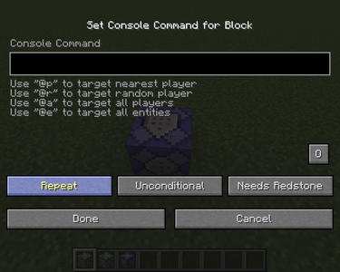 Guide to the New 1.9 Command Blocks : 5 Steps - Instructables