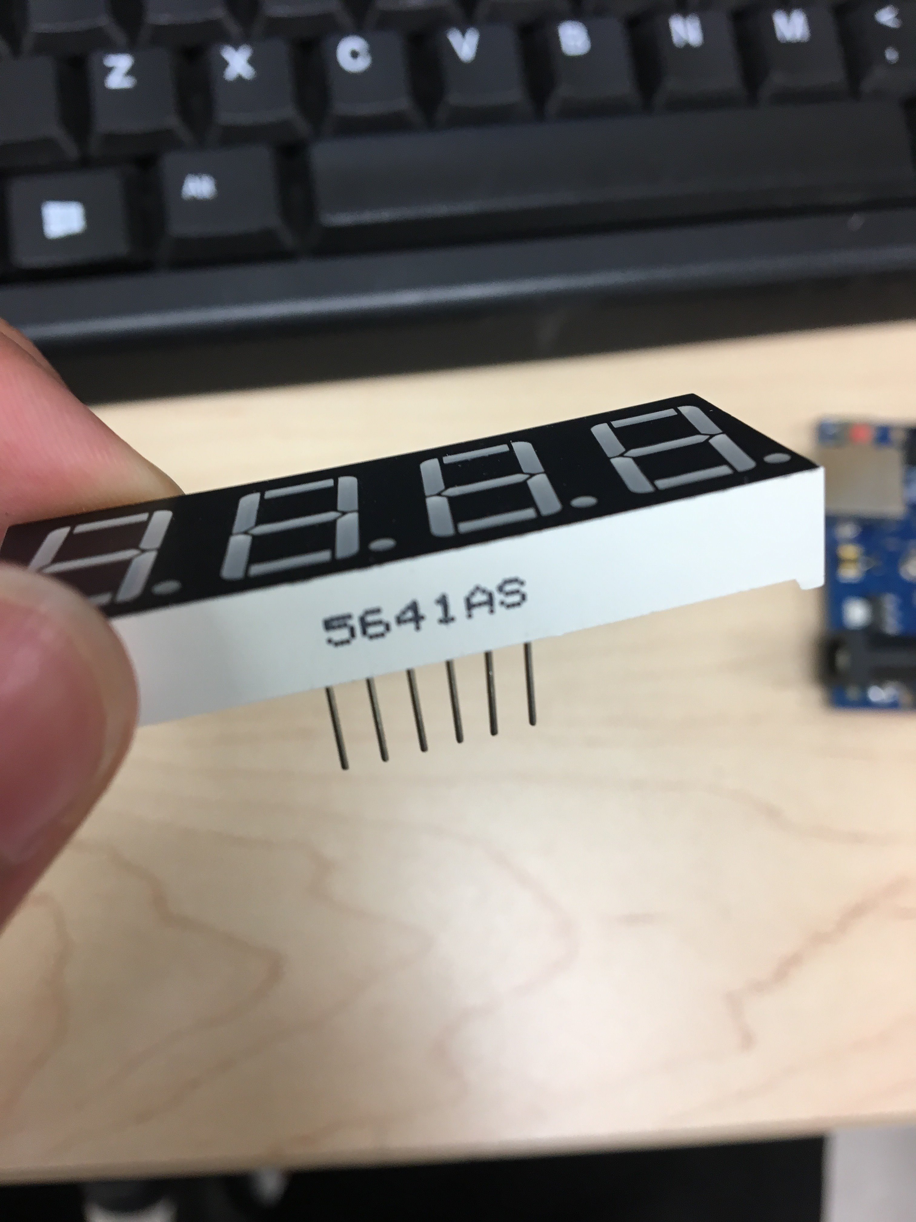 4 Digit 7-Segment Timer With Reset Button | Trybotics