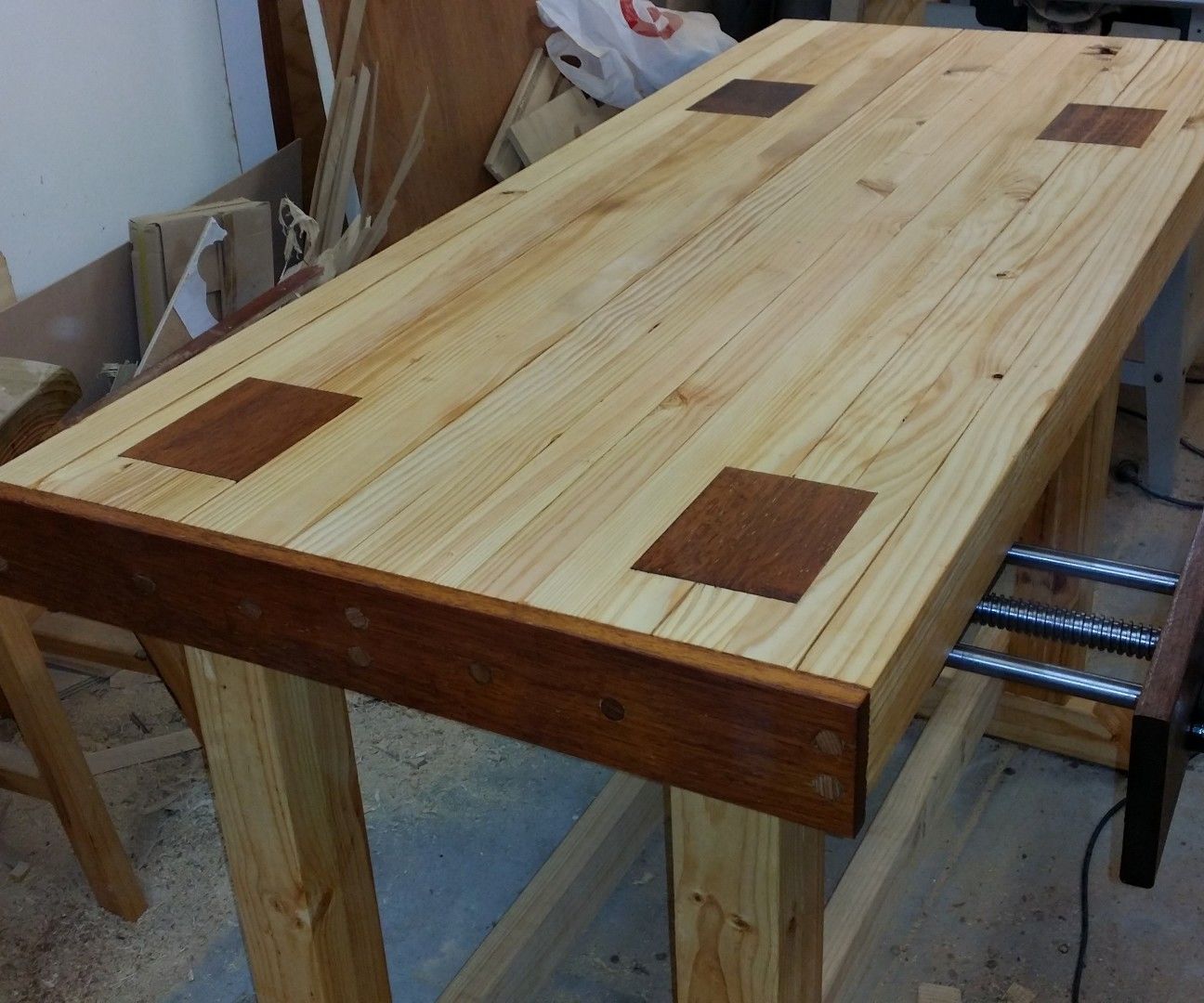 A Solid And Cheap 2x4 Workbench 10 Steps with Pictures Instructables
