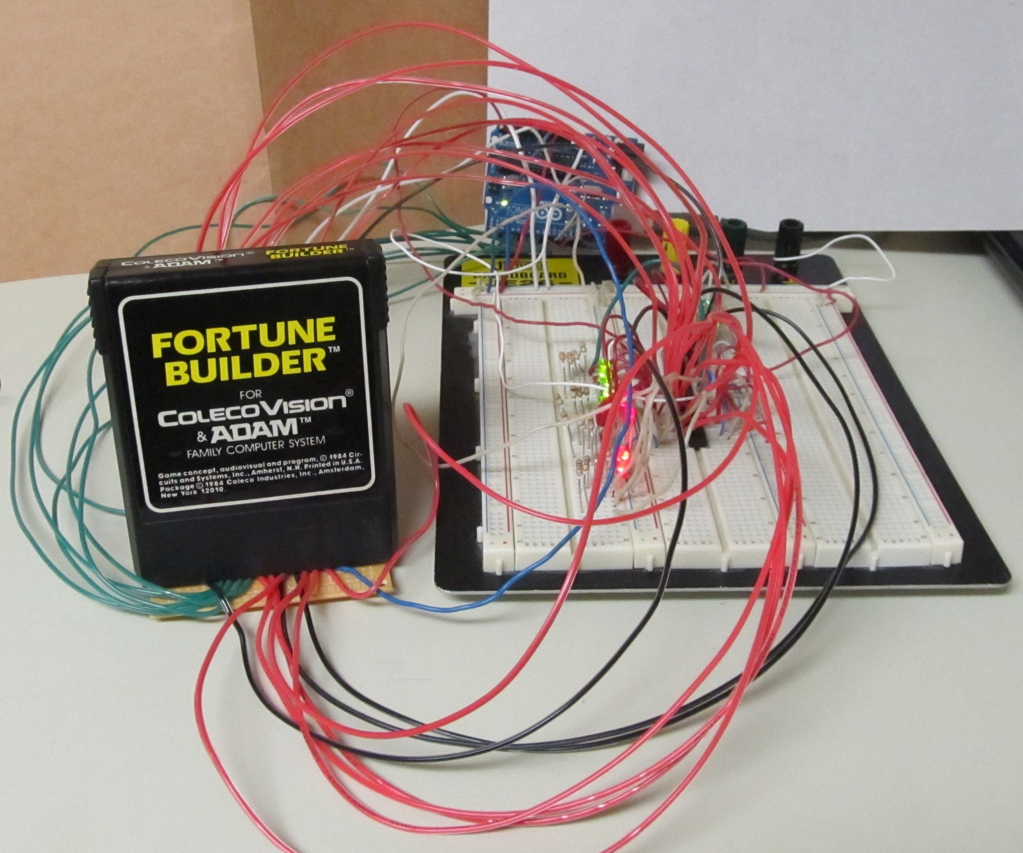 Arduino Colecovision Cartridge Reader 13 Steps Instructables