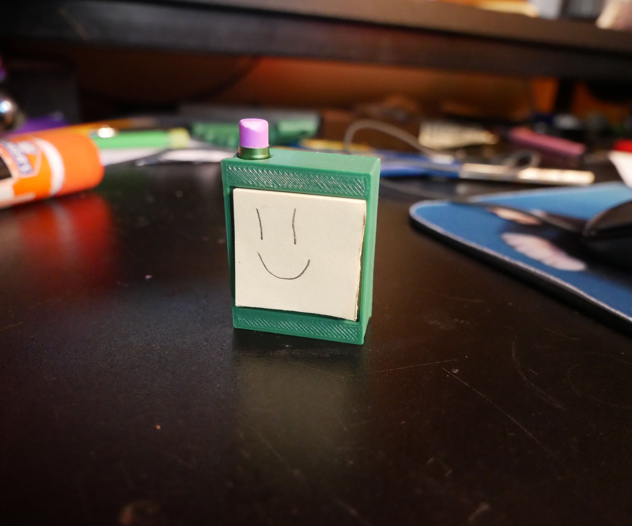 Tiny 3d Printed Notepad With Pencil Holder 6 Steps Instructables