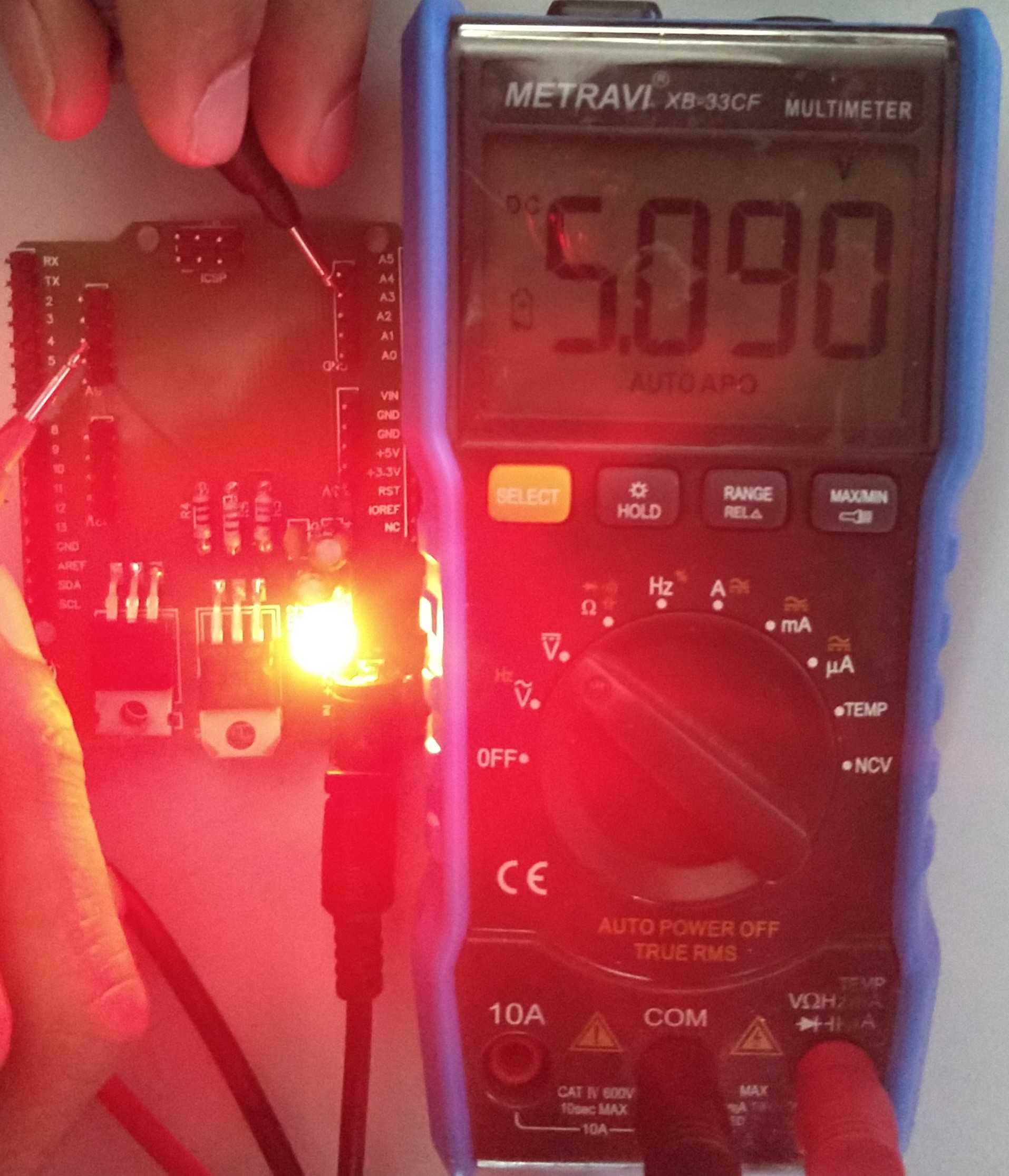 Arduino Power Supply Shield With 3 3v 5v And 12v Output Options Part