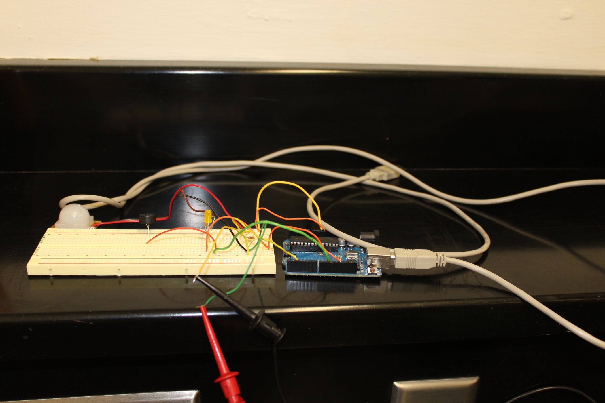 Pir Alarm Arduino Motion Sensor With Encasing 8 Steps Instructables