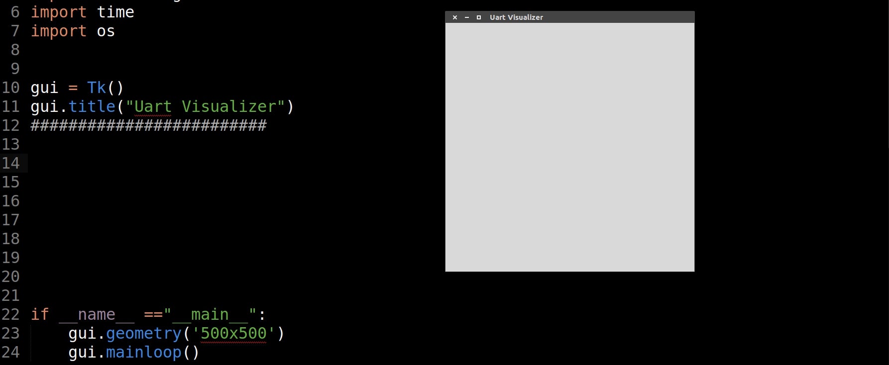 Uart Controller With Tkinter And Python Gui Trybotics