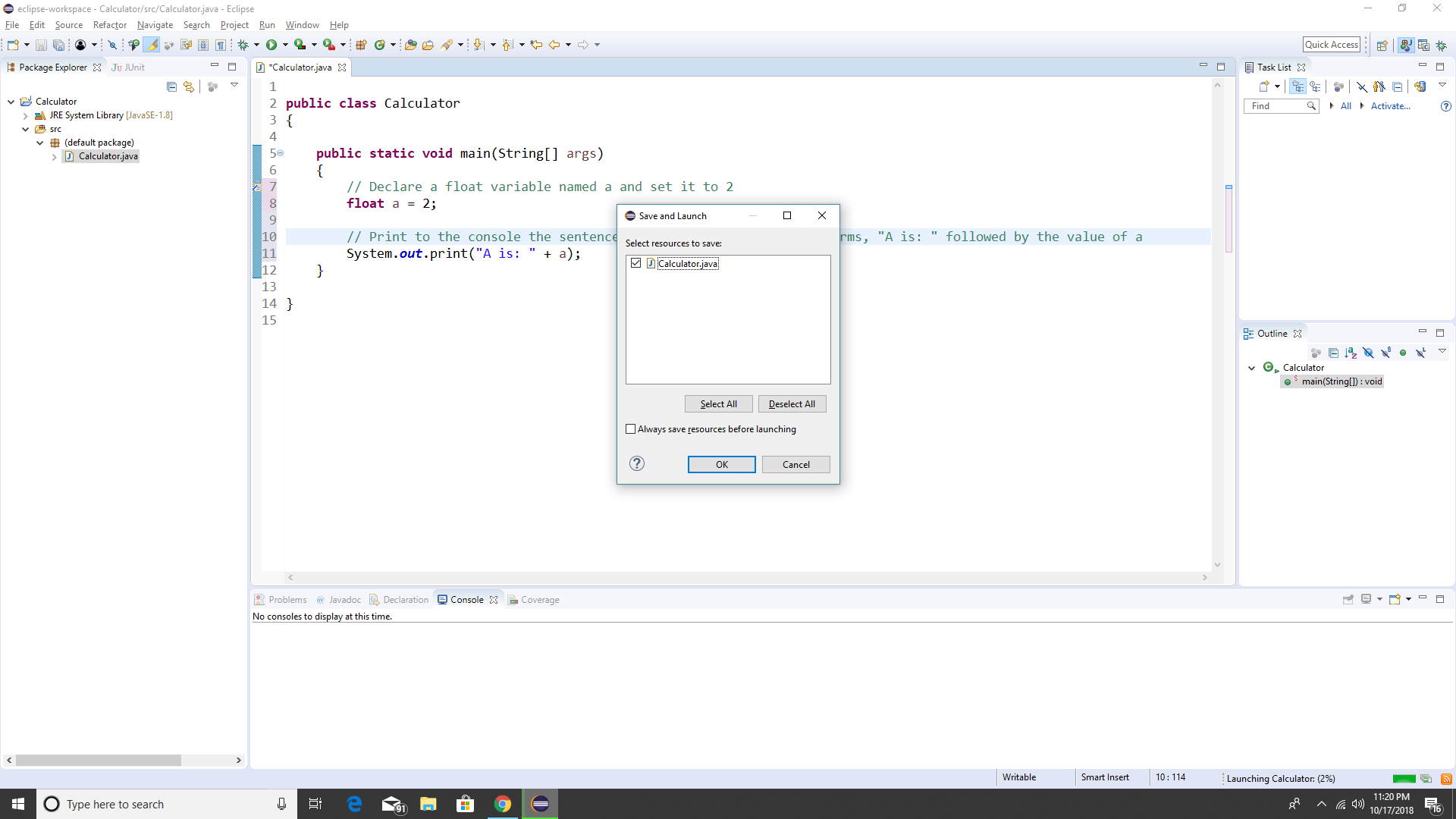 Simple Java Calculator Intro | Trybotics