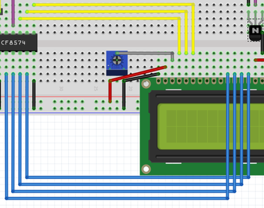 Character LCD I2c Adapter (I2c Connection Example) : 12 Steps (with ...