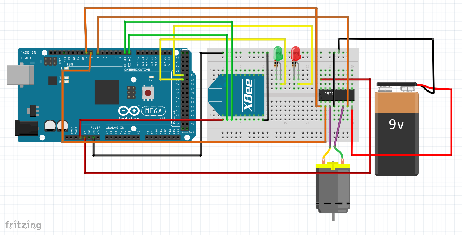 Xbees Python Pyserial Arduino Dc Motor Trybotics