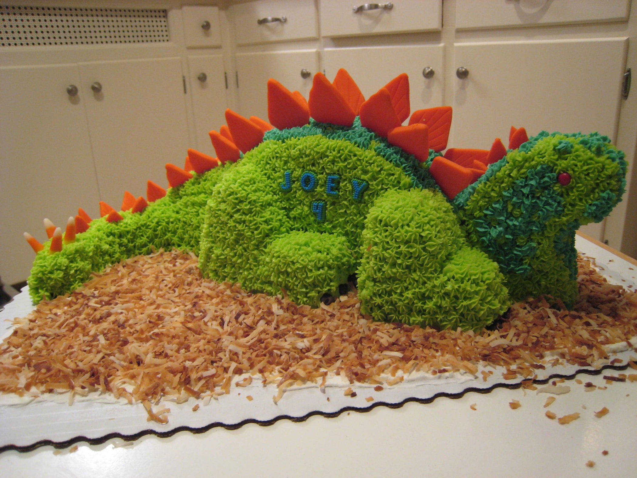 3d Dinosaur Birthday Cake 5 Steps with Pictures Instructables 3d-dinosaur-birthday-cake-5-steps-with-pictures-instructables