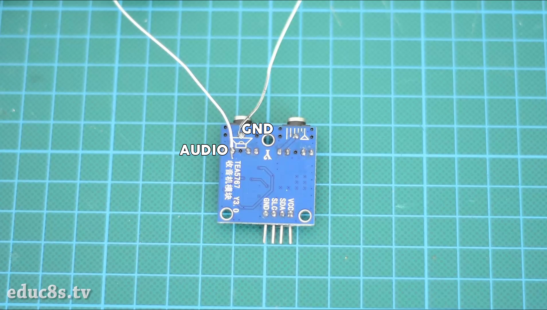 Art Deco Fm Radio Project Using Arduino Trybotics
