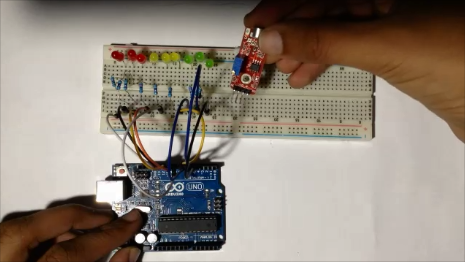 VU Meter Using Arduino | Trybotics
