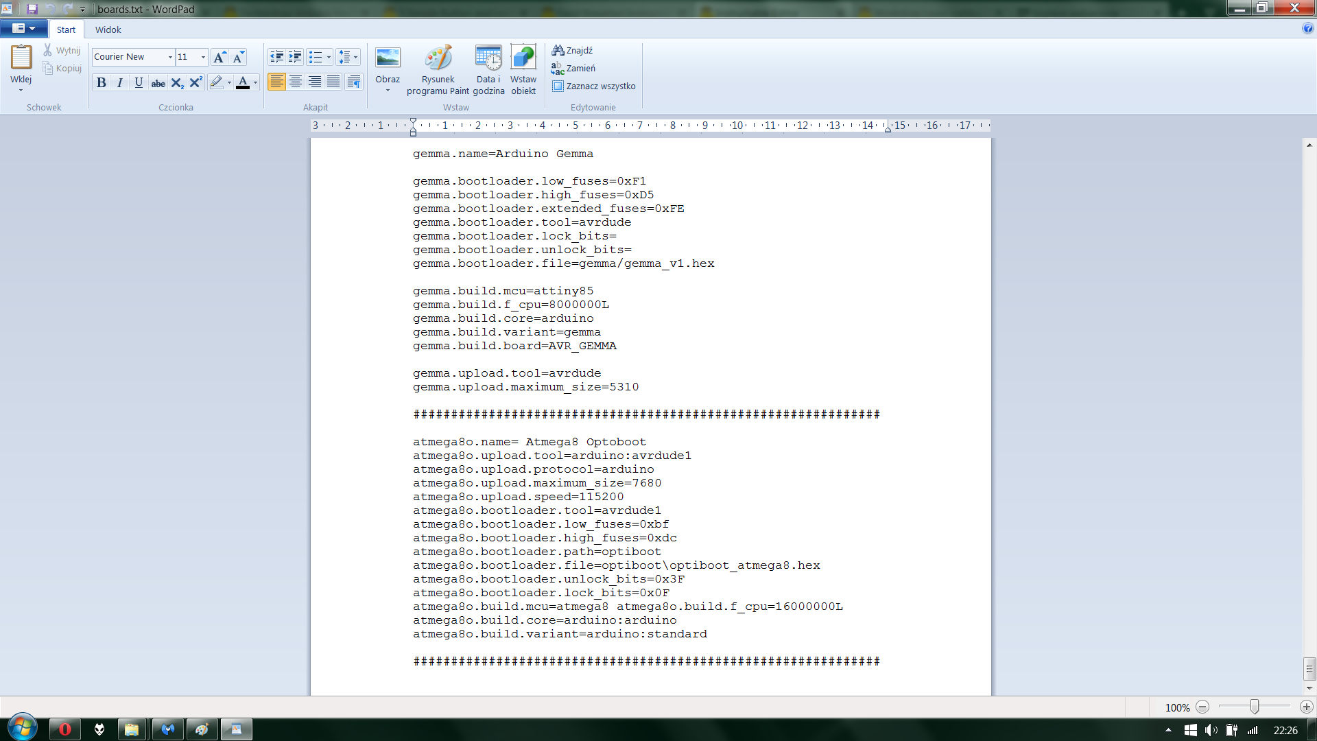 How To Burn Optiboot Botloader On Atmega8 With Arduino Ide 16x And 1