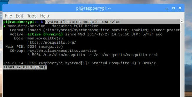 Raspberry Pi Talking To Esp8266 Using Mqtt Trybotics