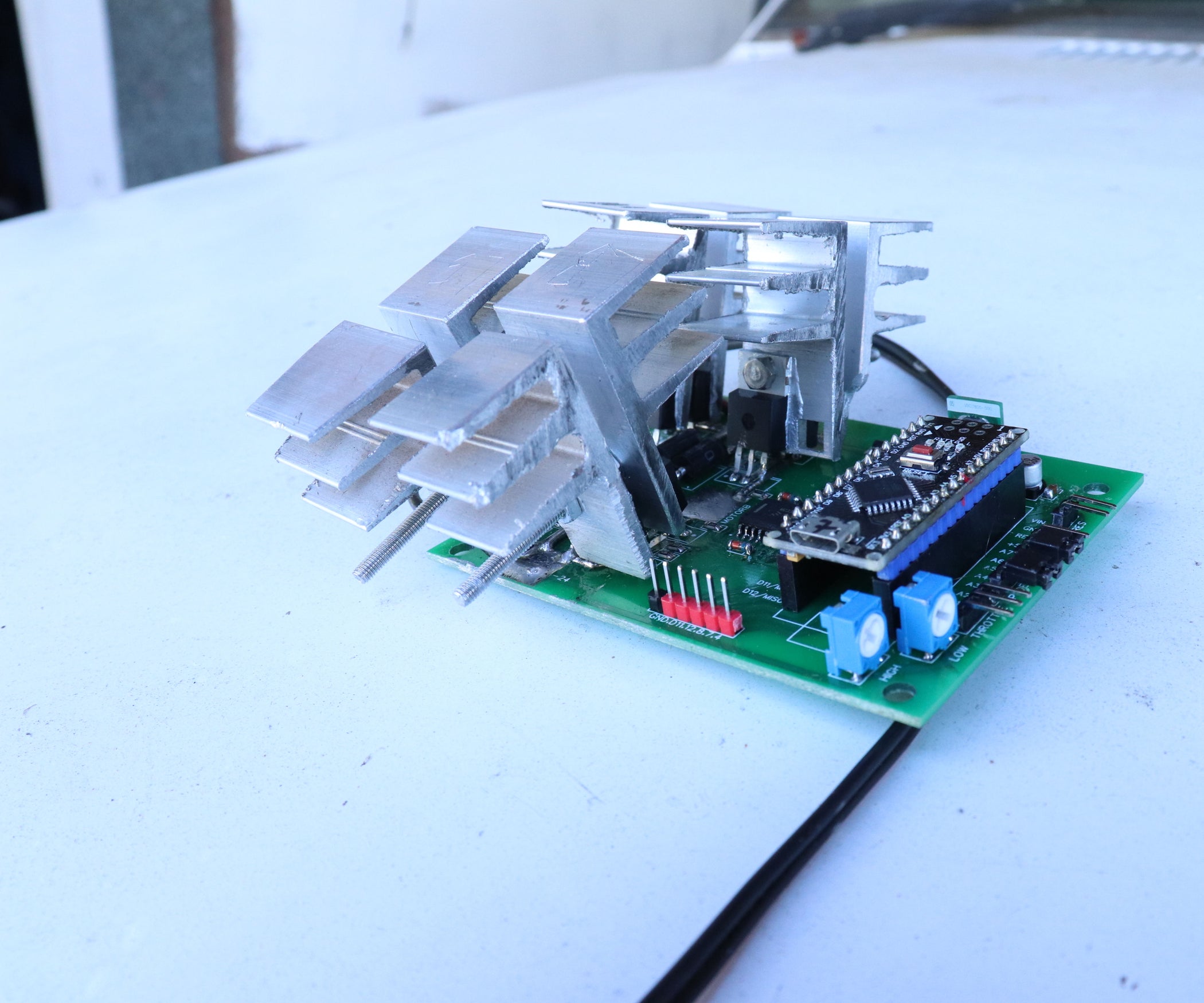 Diy High Current Motor Driver H Bridge 5 Steps Instructables