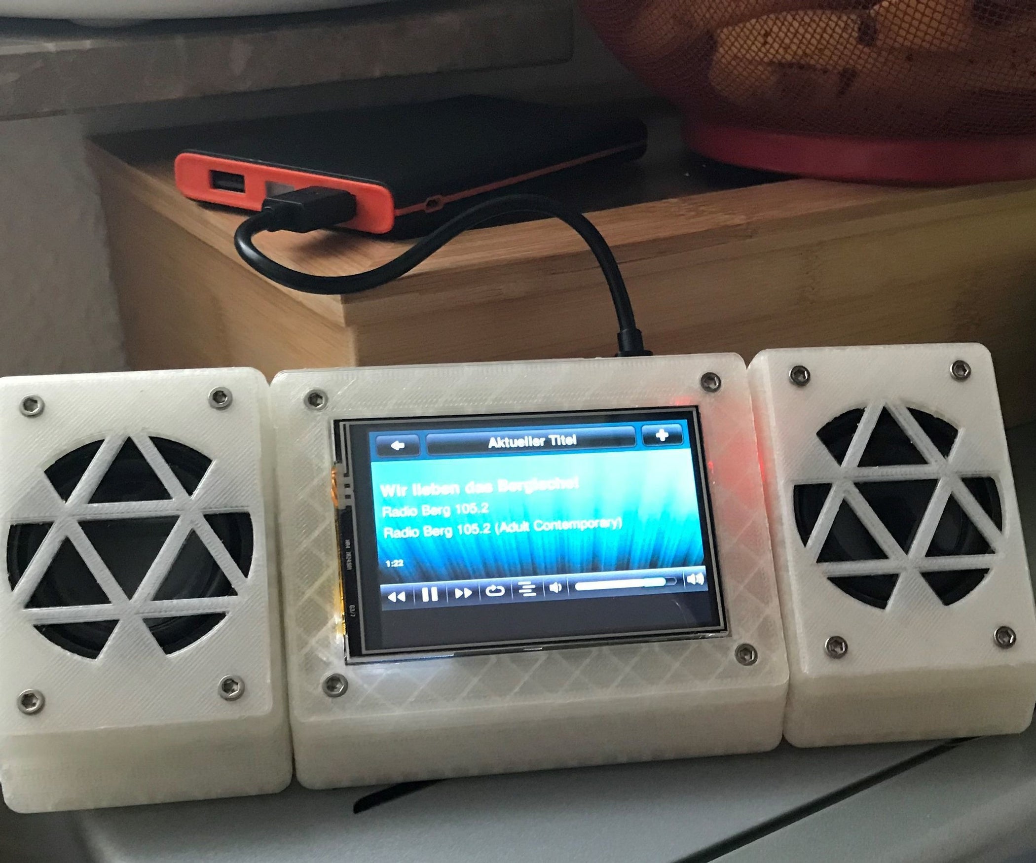 Raspberry Pi Spotify Player With 3d Printed Case 4 Steps With Pictures Instructables