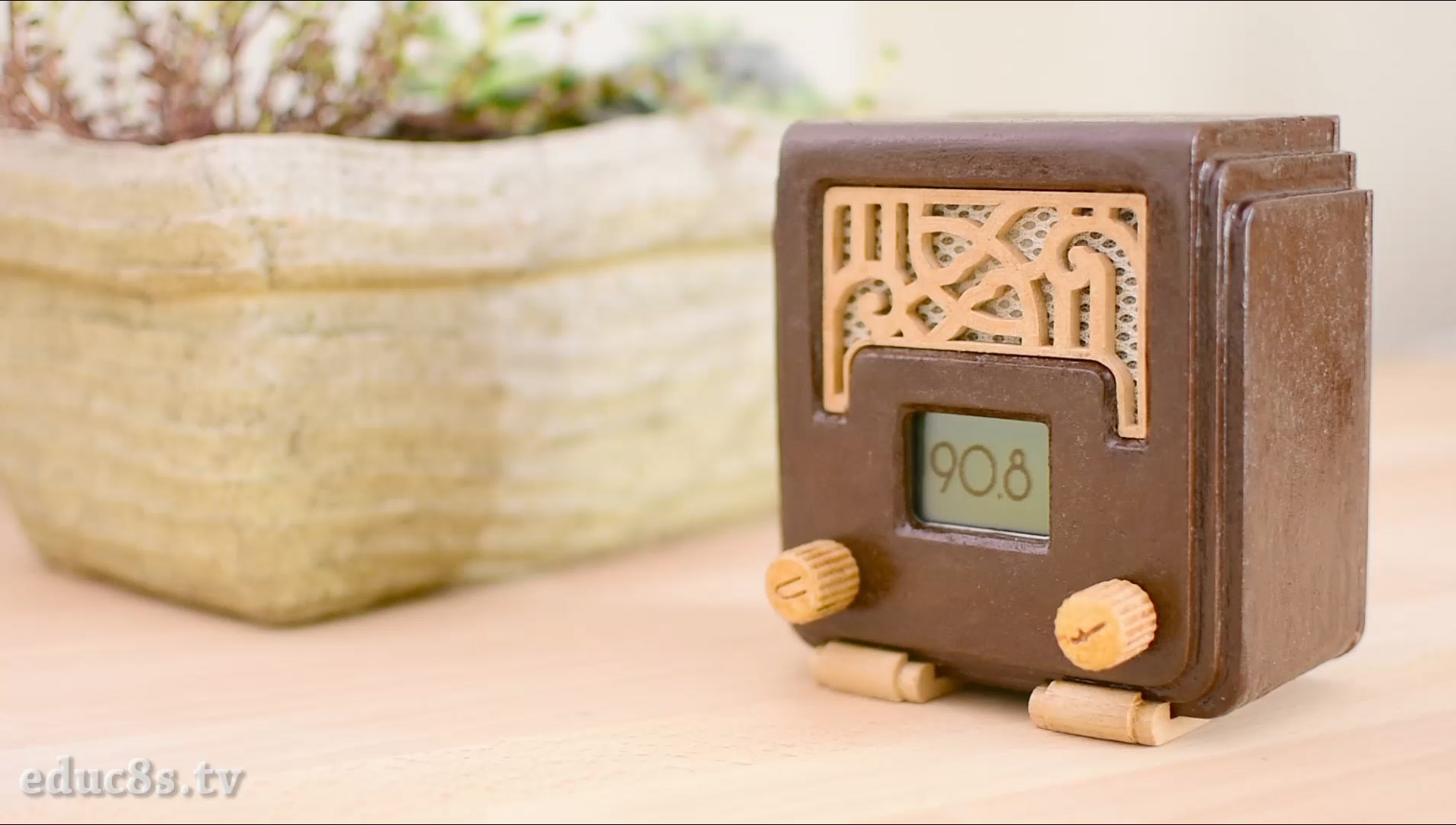 Art Deco FM Radio Project Using Arduino | Trybotics