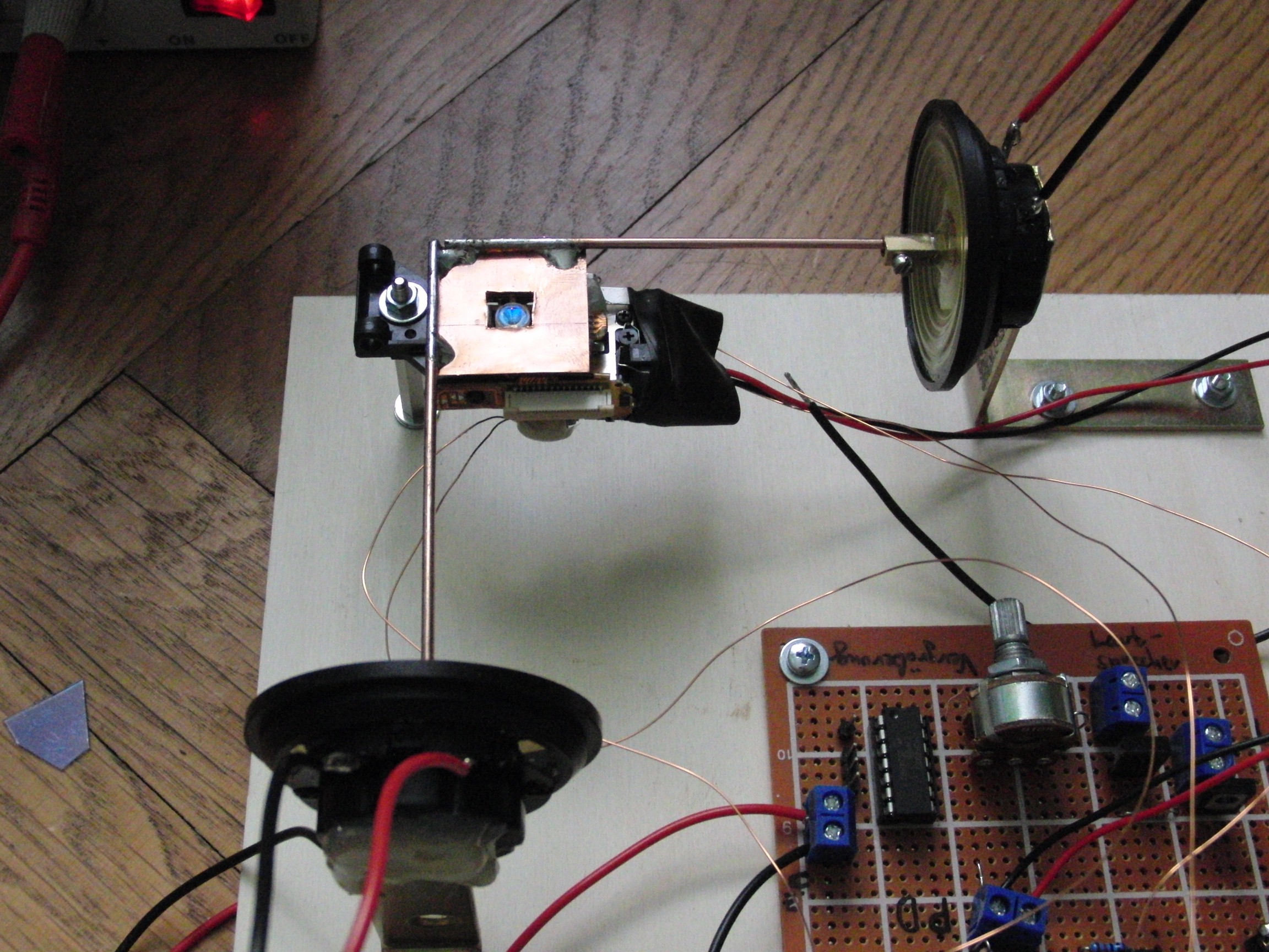 Scanning Laser Microscope With Arduino | Trybotics