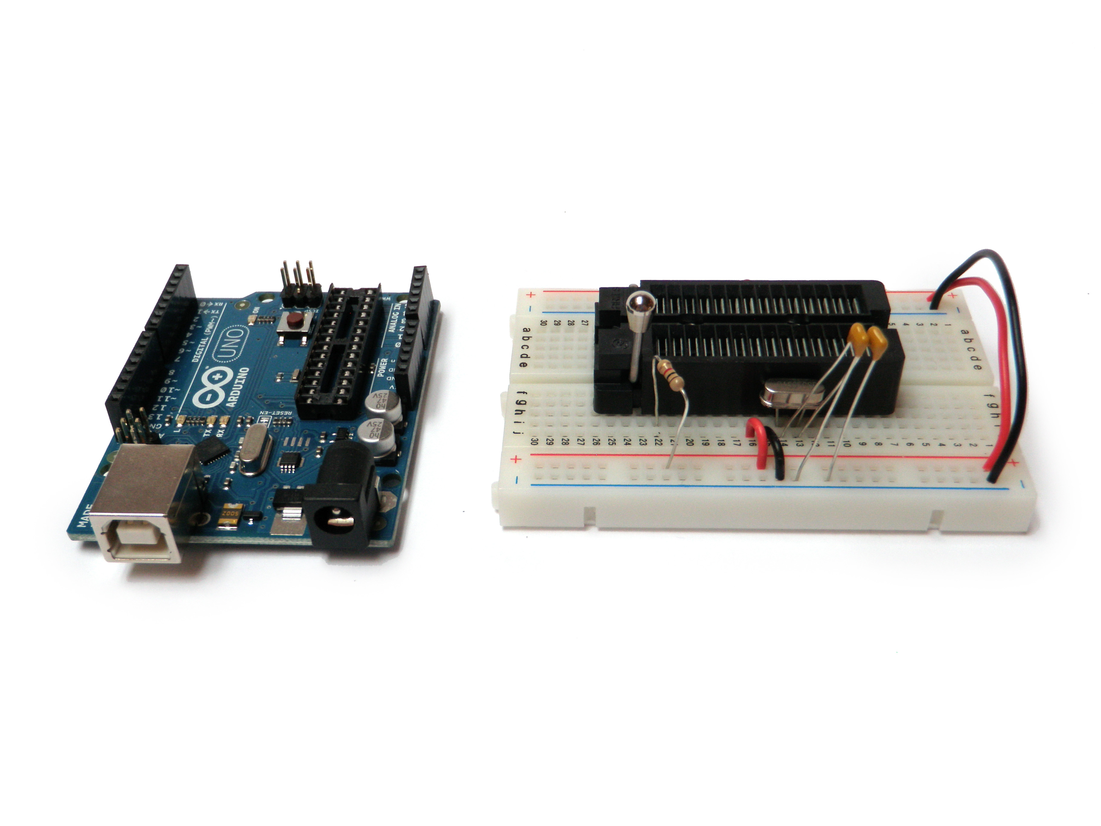 Bootload An Arduino With A Zif Socket Trybotics