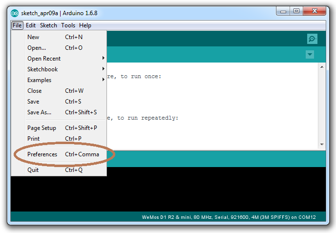 Programming the ESP8266 WeMos-D1R2 Using Arduino Software/IDE | Trybotics Programming the ESP8266 WeMos-D1R2 Using Arduino Software/IDE | Trybotics