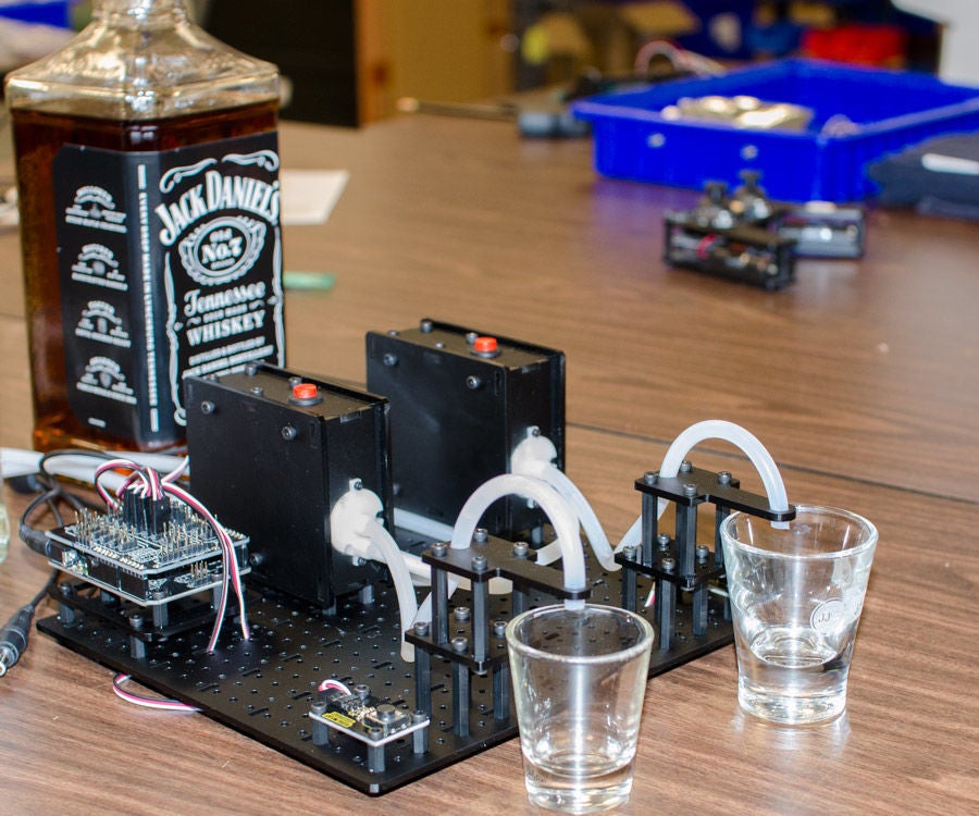 Shotbot Arduino Powered Pump Project 6 Steps With Pictures Instructables