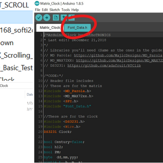 Arduino Matrix Clock : 6 Steps - Instructables
