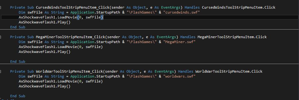 Flash Player Done in VB .Net | Trybotics