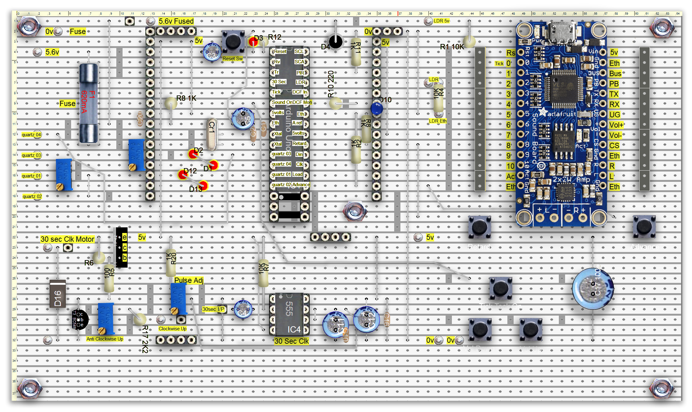 Arduino DCF77 Pulse Clock | Trybotics