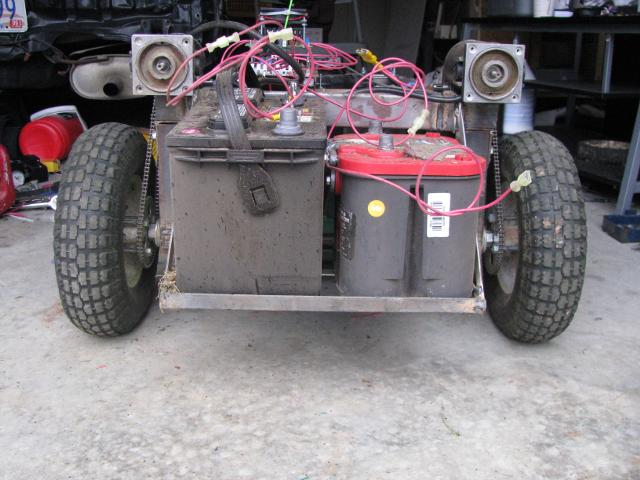 Arduino R/C Lawnmower (painted) | Trybotics