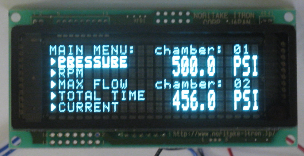 Arduino and the Noritake 24x6 VFD Module (Vacuum Fluorescent Display ...